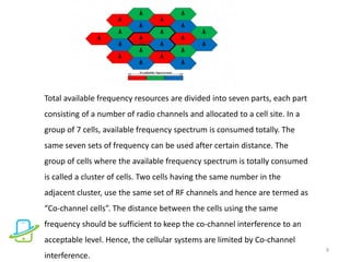 Cellular concept in mobile communication | PPTX