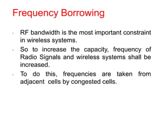 Cellular concepts and system design fundamentals | PPT