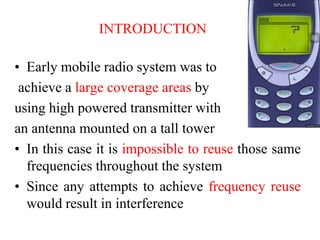 Cellular concepts and system design fundamentals | PPT