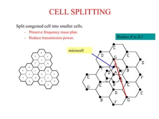 Cellular concepts and system design fundamentals | PPT