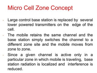 Cellular concepts and system design fundamentals | PPT