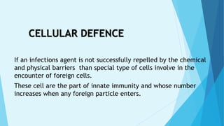 Cellular defences | PPTX
