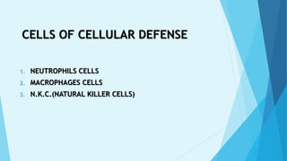 Cellular defences | PPTX