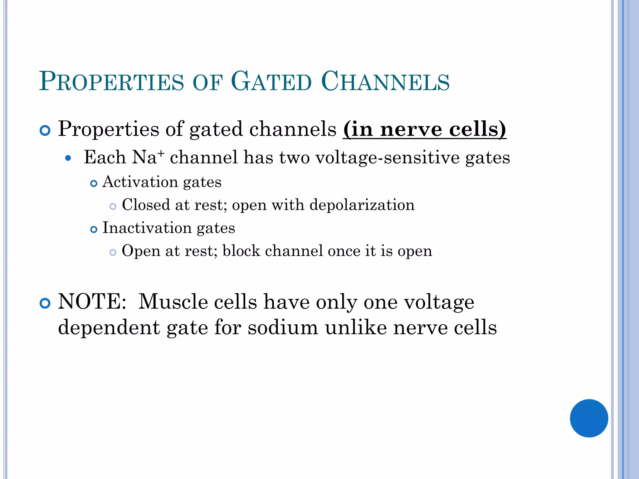 Cellular electrophysiology | PDF