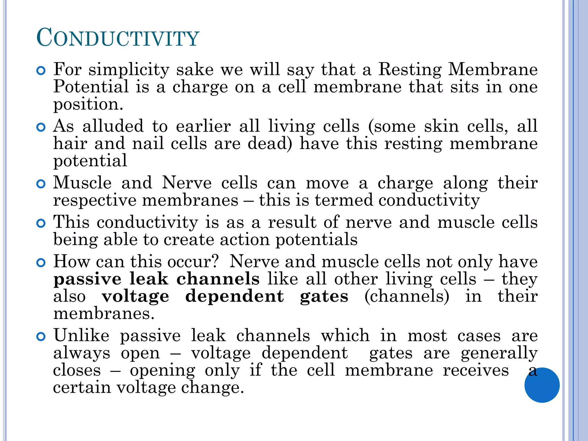 Cellular electrophysiology | PDF