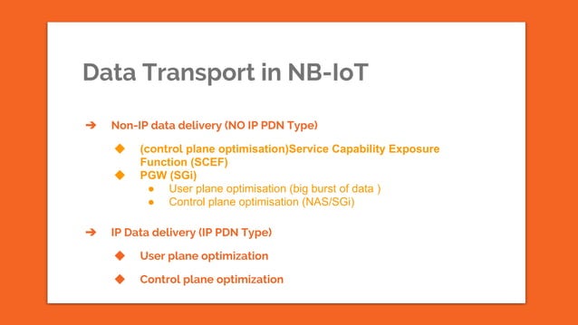 Mobile IoT Network :Current Status and Future Evolution | PPT