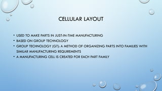 Cellular layout in production Management | PPTX | Business | Business ...