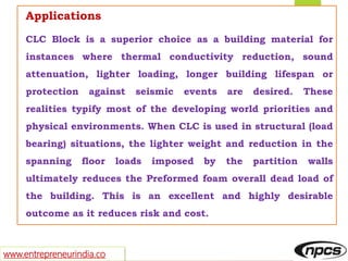 Cellular Lightweight Concrete Blocks, CLC Blocks Manufacturing Plant ...