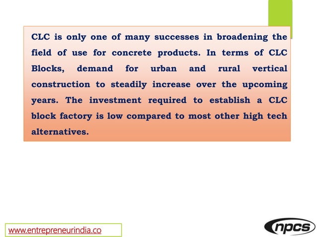 Cellular Lightweight Concrete Blocks, CLC Blocks Manufacturing Plant ...