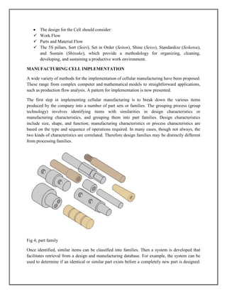 Cellular manufacturing | PDF