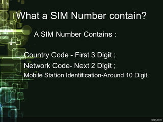 Cellular Mobile Communication Concept and GSM Frequency Band | PPT