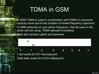 Cellular Mobile Communication Concept and GSM Frequency Band | PPT