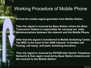Cellular Mobile Communication Concept and GSM Frequency Band | PPT