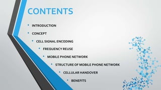Cellular network system | PPTX