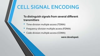 Cellular network system | PPTX