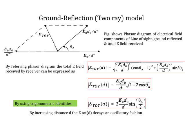 Cellular Network -Ground Reflectio (Two Ray) Model.pdf | Physics | Science
