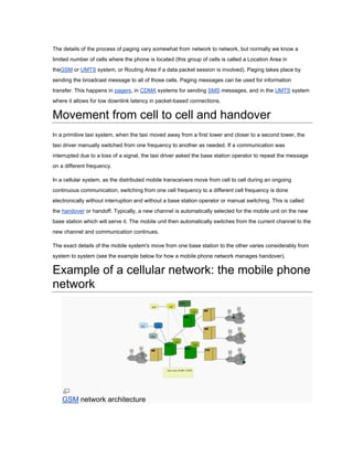 Cellular network wikipedia, the free encyclopedia | DOCX | Computer ...