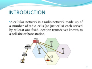 Cellular network presentation | PPT