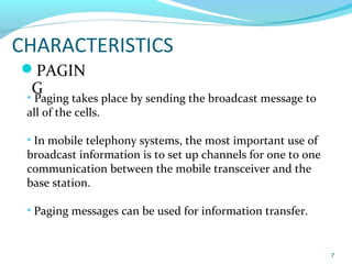 Cellular network presentation | PPT