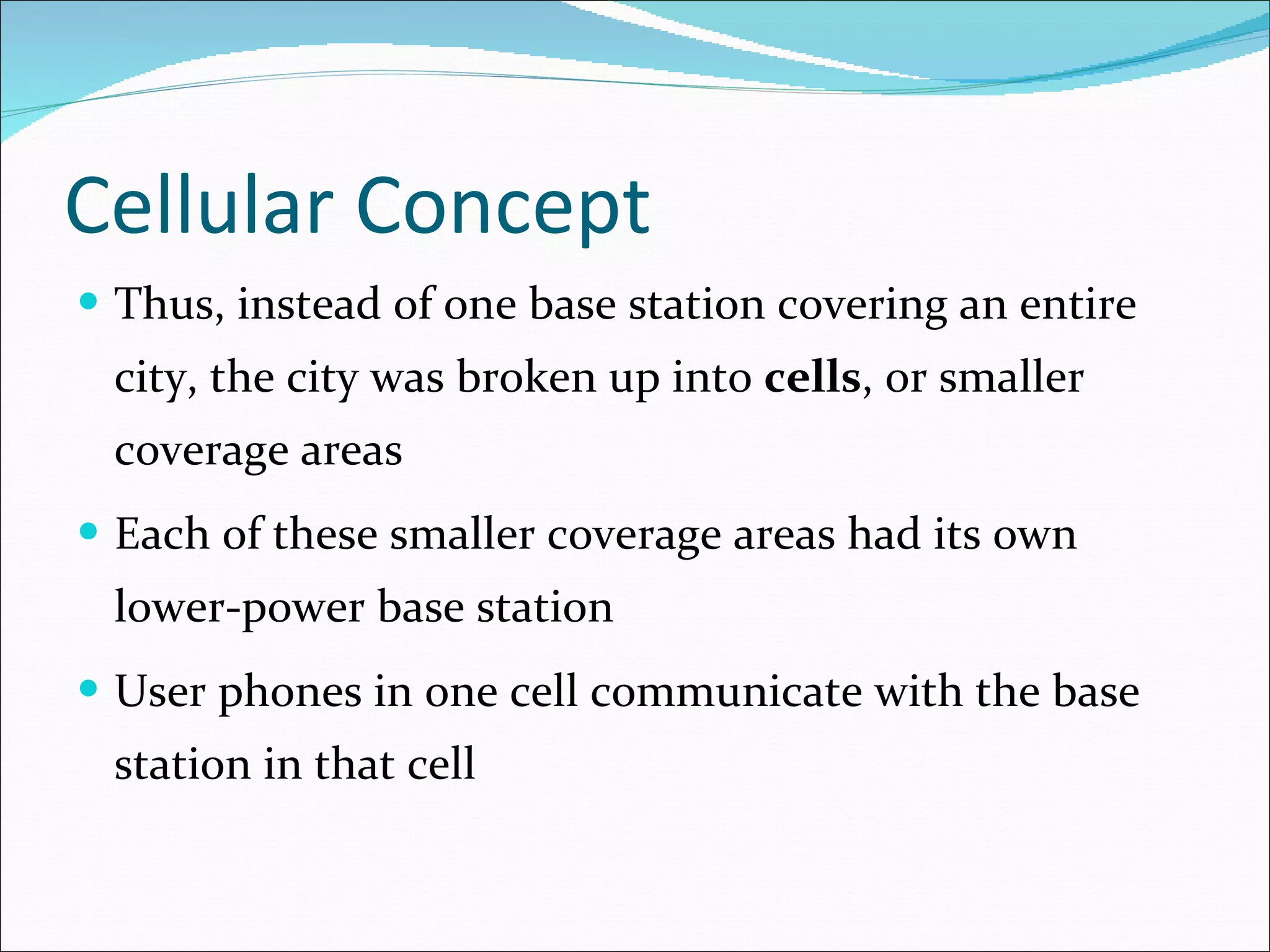 Cellular networks | PPT