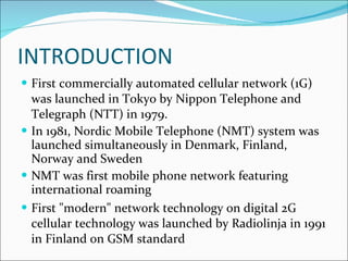 Cellular networks | PPT