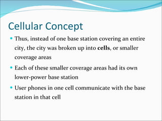 Cellular networks | PPT