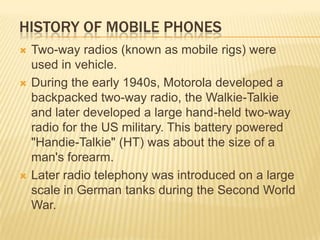 Cellular networks | PPT