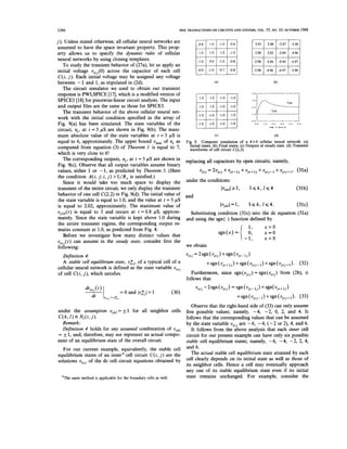 Cellular Neural Networks: Theory | PDF