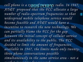 Cellular phones | PPT