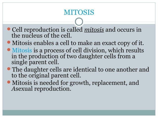 Cellular processes | PPT