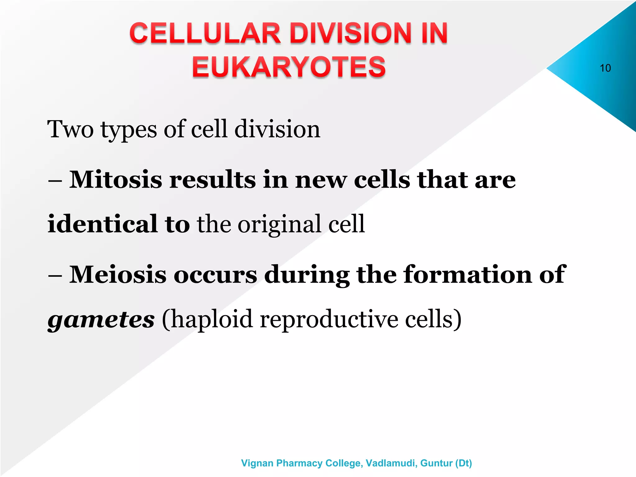Cellular Reproduction | PPTX