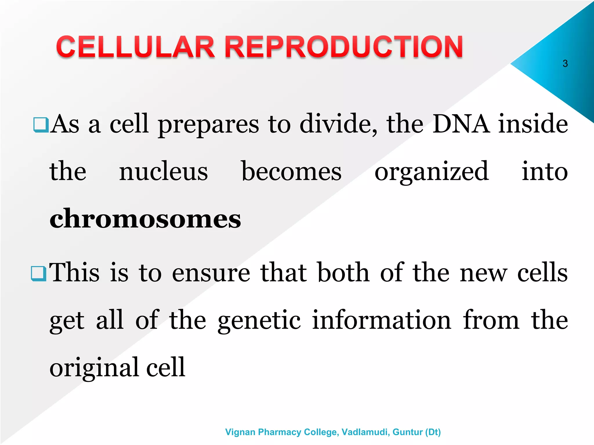 Cellular Reproduction | PPTX