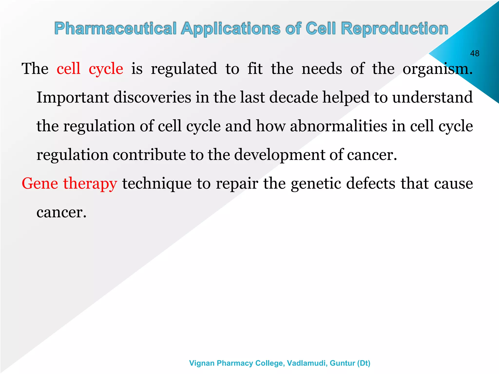 Cellular Reproduction | PPTX