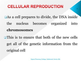 Cellular Reproduction | PPTX