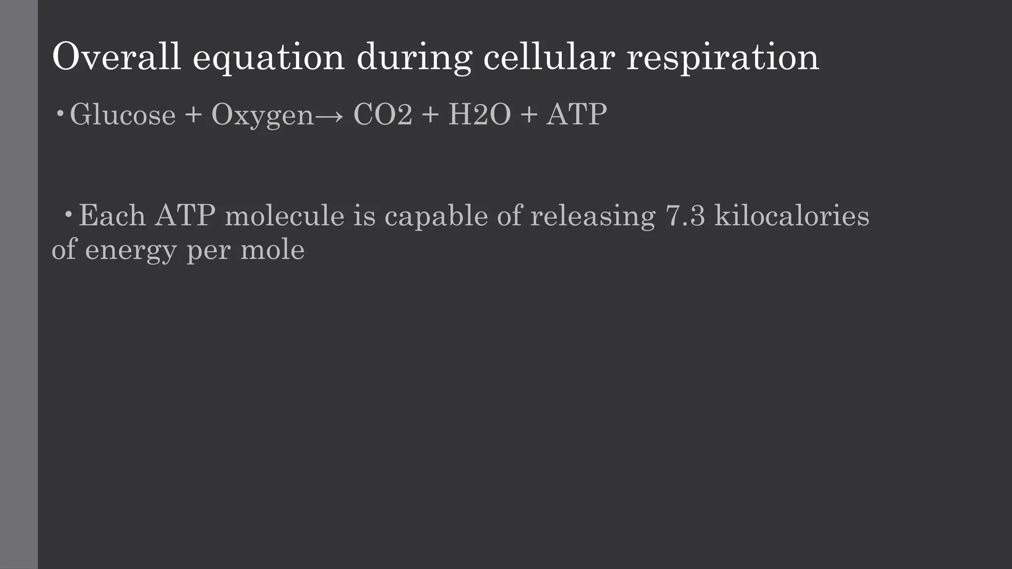 Cellular Respiration , it's types and stages of cellular respiration | PPTX