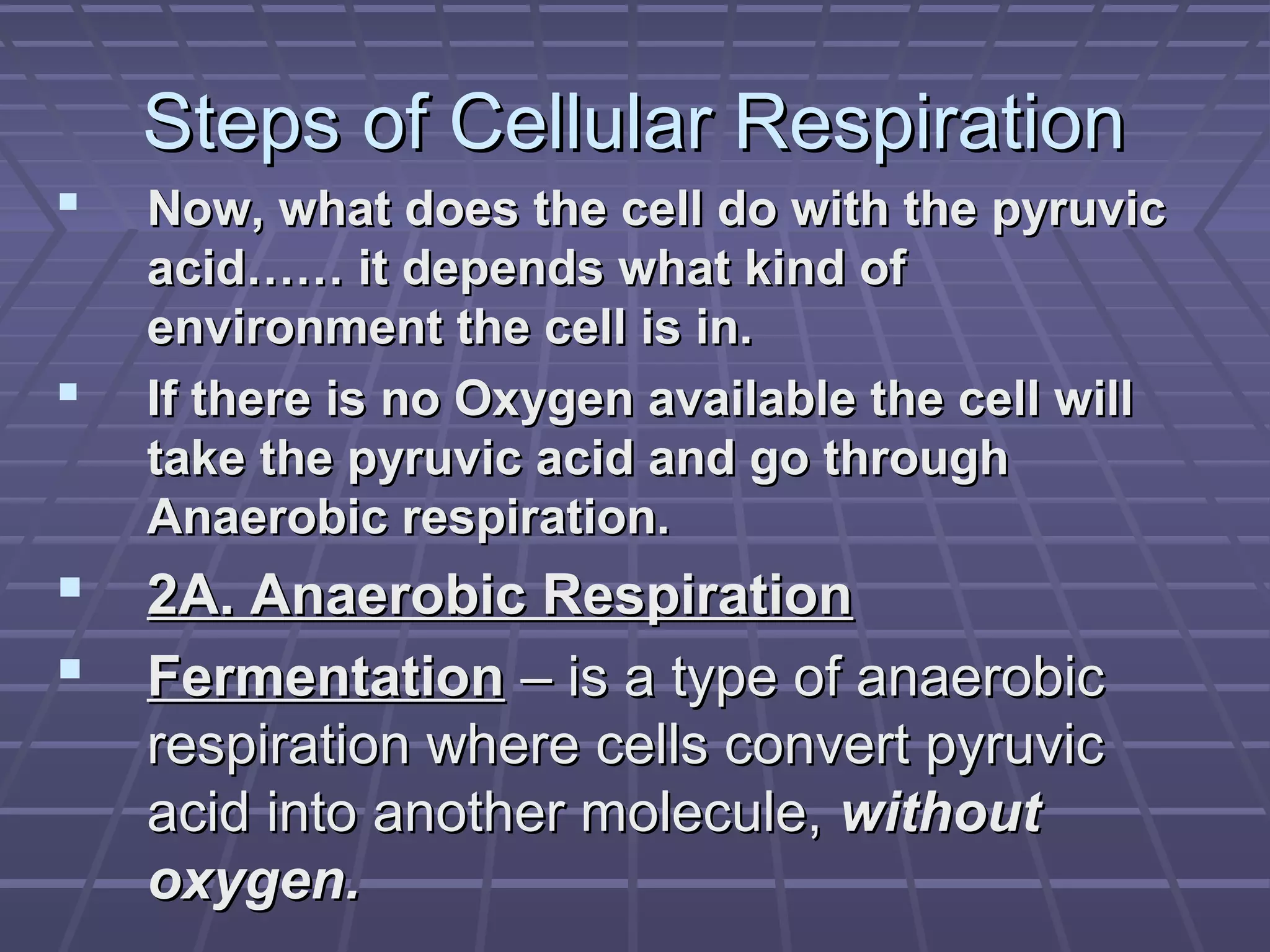 Cellular Respiration Notes | PPT