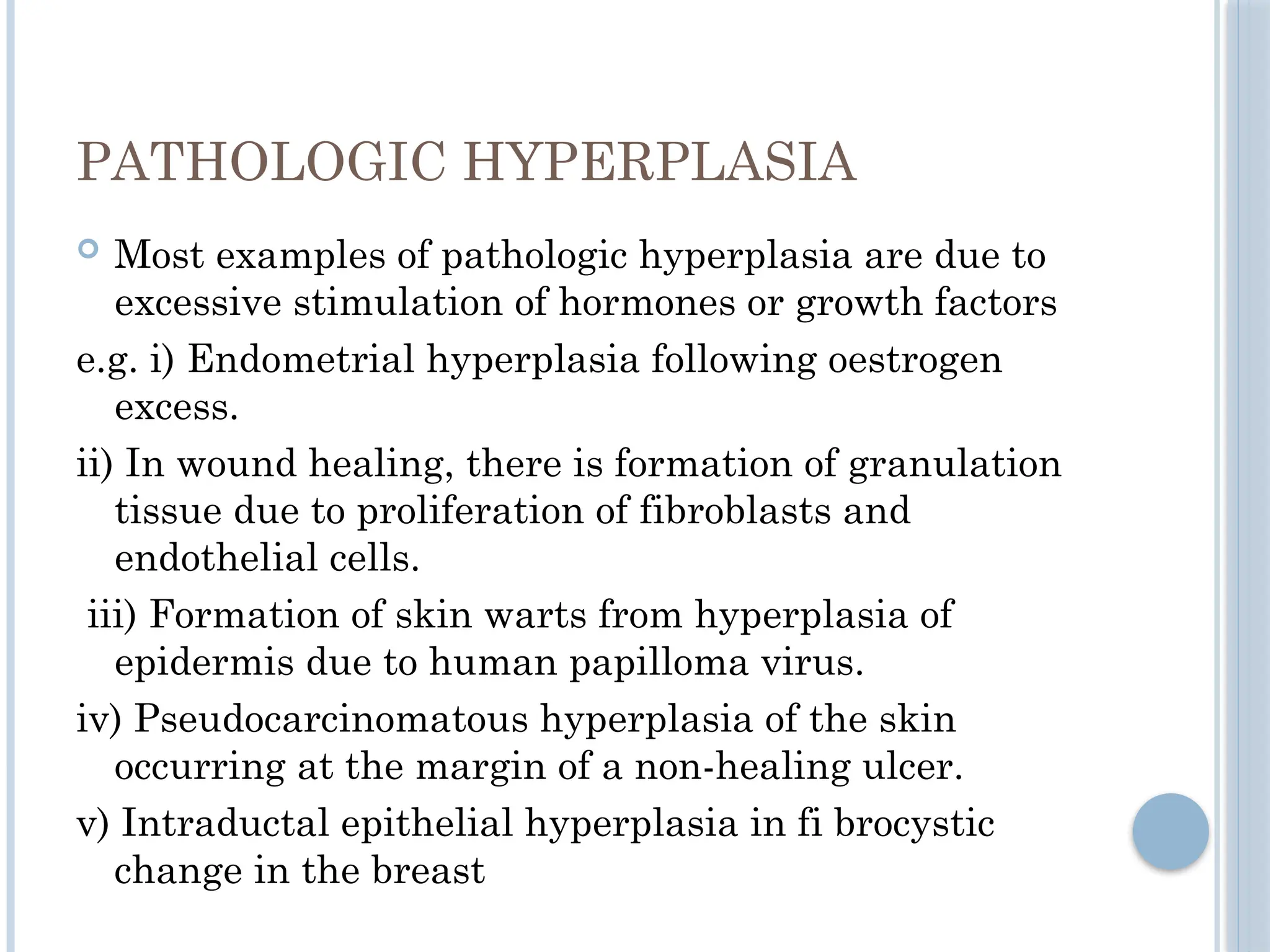 cellular reactions to injury (PATHOLOGY) | PPTX