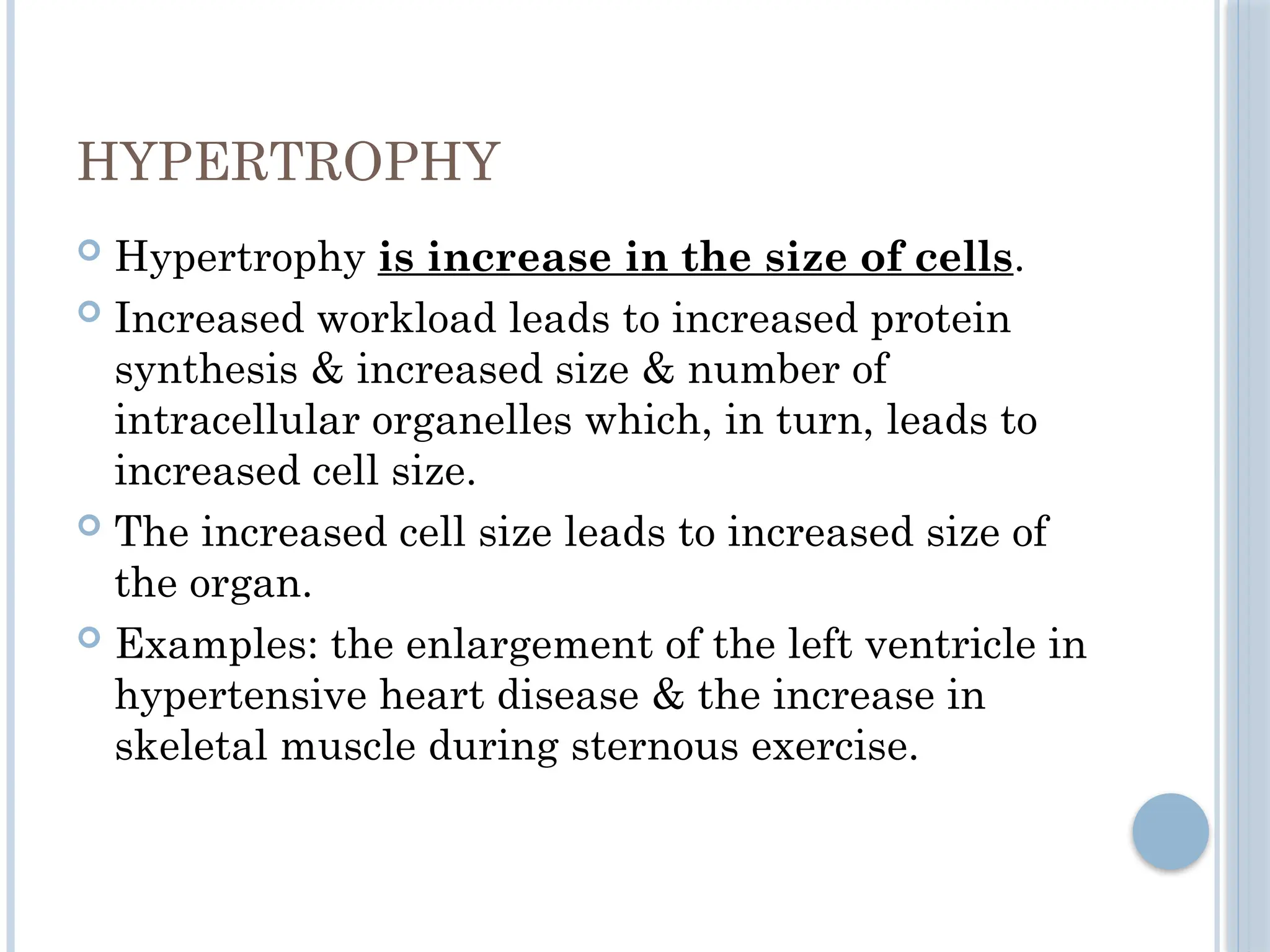 cellular reactions to injury (PATHOLOGY) | PPTX