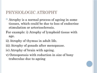 cellular reactions to injury (PATHOLOGY) | PPTX