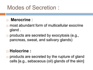Cellular secretion and communication | PPTX