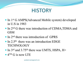Cellular standars gprs edge cdma in mobile communication | PPT