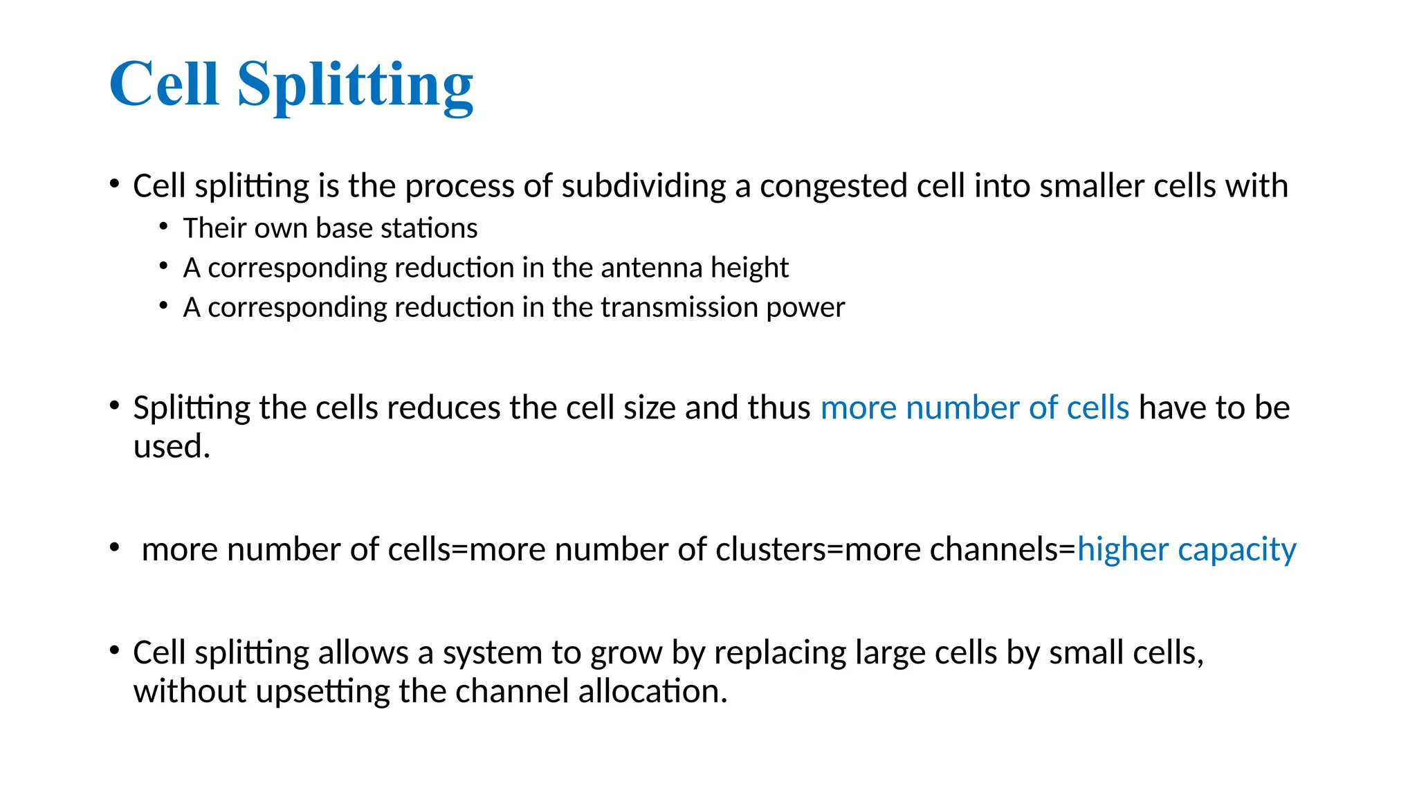 cellular system_cell spliting & sectoring.pptx