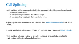 cellular system_cell spliting & sectoring.pptx