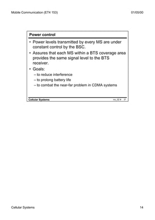 Cellular system design fundamentals | PDF