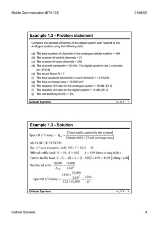 Cellular system design fundamentals | PDF