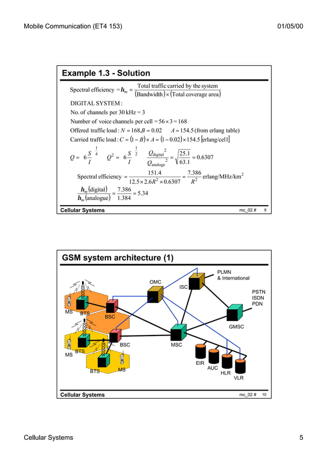 Cellular system design fundamentals | PDF