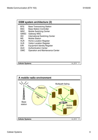 Cellular system design fundamentals | PDF