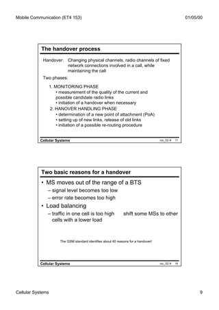 Cellular system design fundamentals | PDF