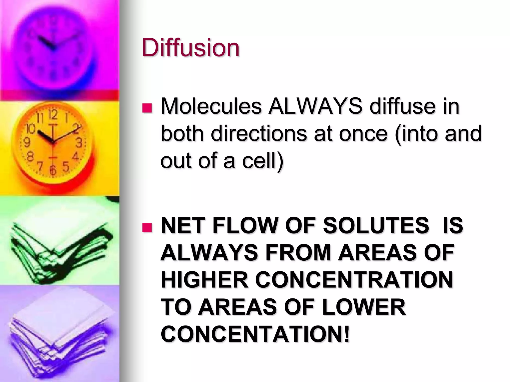 Osmosis and Diffusion | PPTX