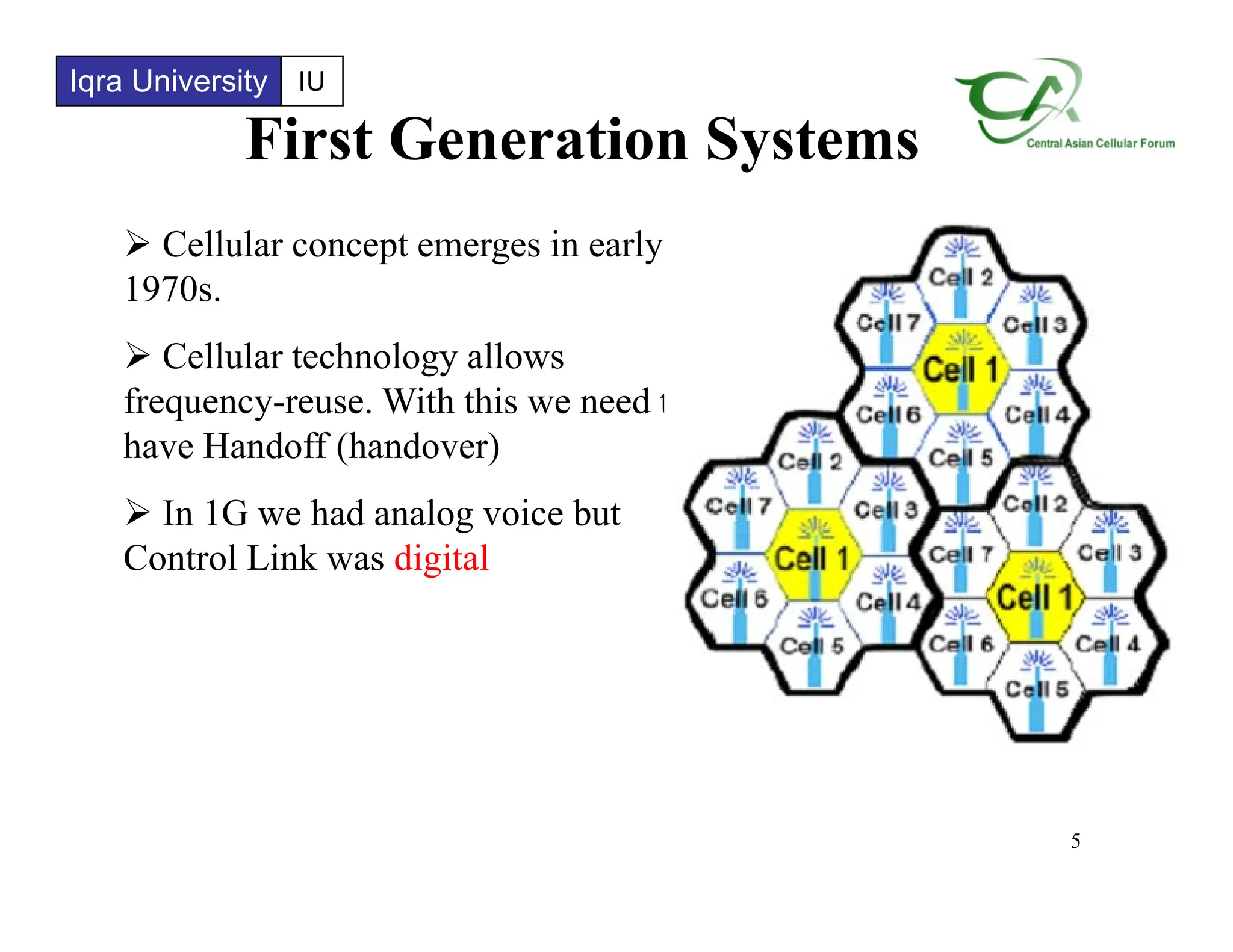 Cellular wiless communication power point presentation | PPT